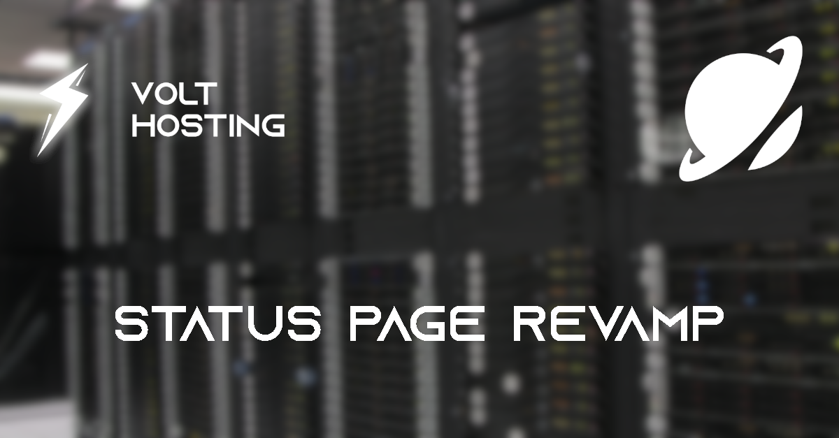 Status Page Revamp Status Page Revamp